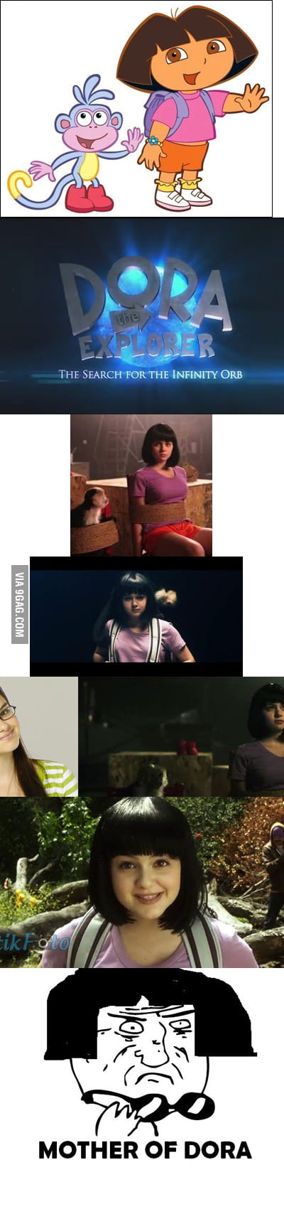DORA JUST GOT SERIOUS - 9GAG