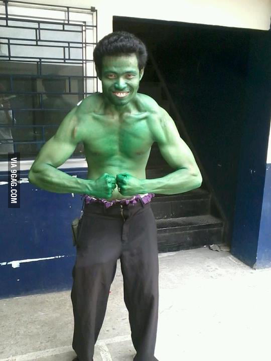 Skinny Incredible Hulk - 9GAG