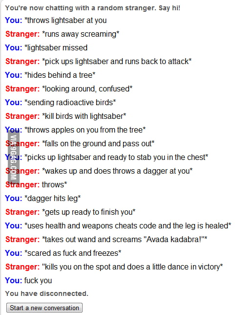 Epic Battle With a Stranger - 9GAG
