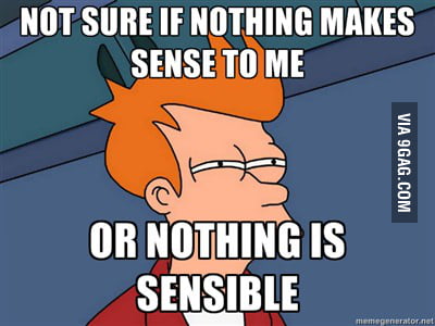 Sensing sense - 9GAG
