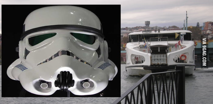 Stormtrooper ship - 9GAG