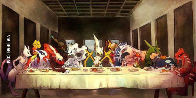Last supper pokemon version.. - 9GAG