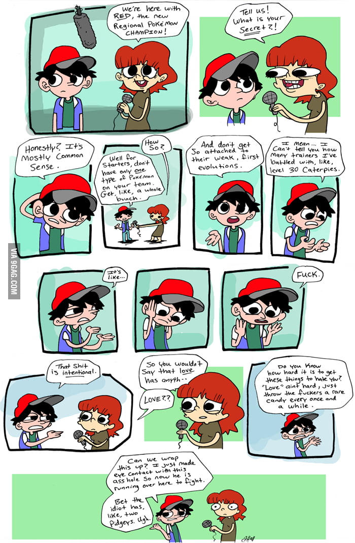 Pokemon Trainer Tip - 9GAG
