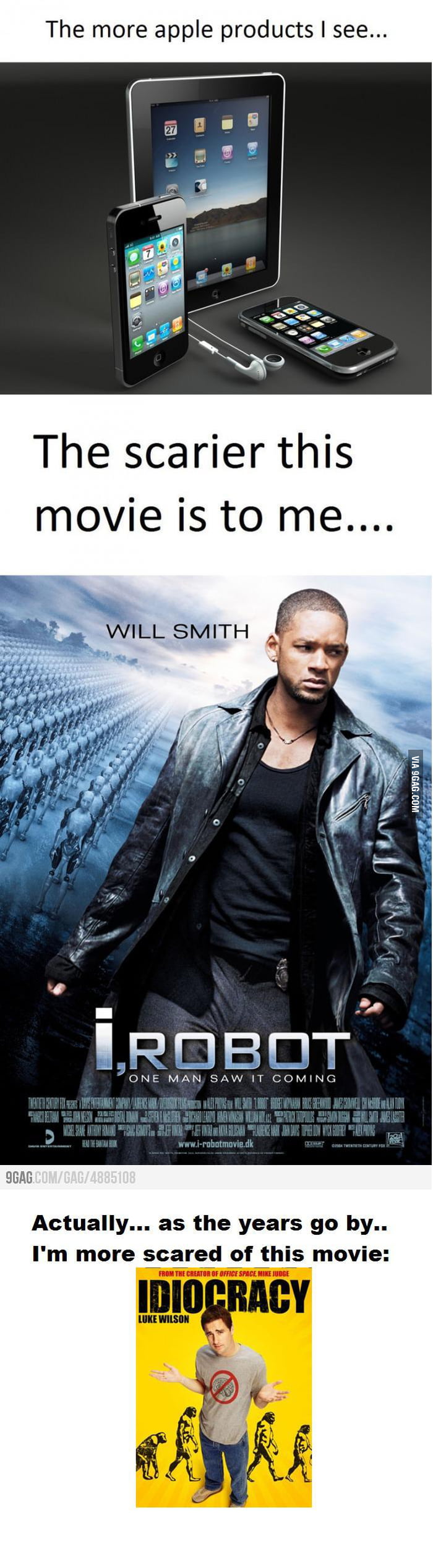 It scares me a lot more... - 9GAG