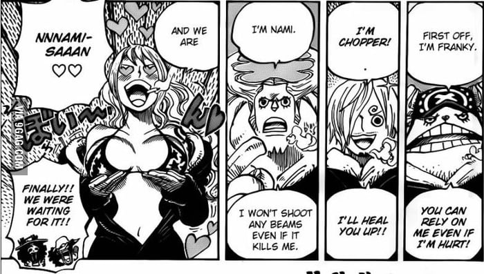 We are... NAMI-SAAN~!! .... just Sanji - 9GAG