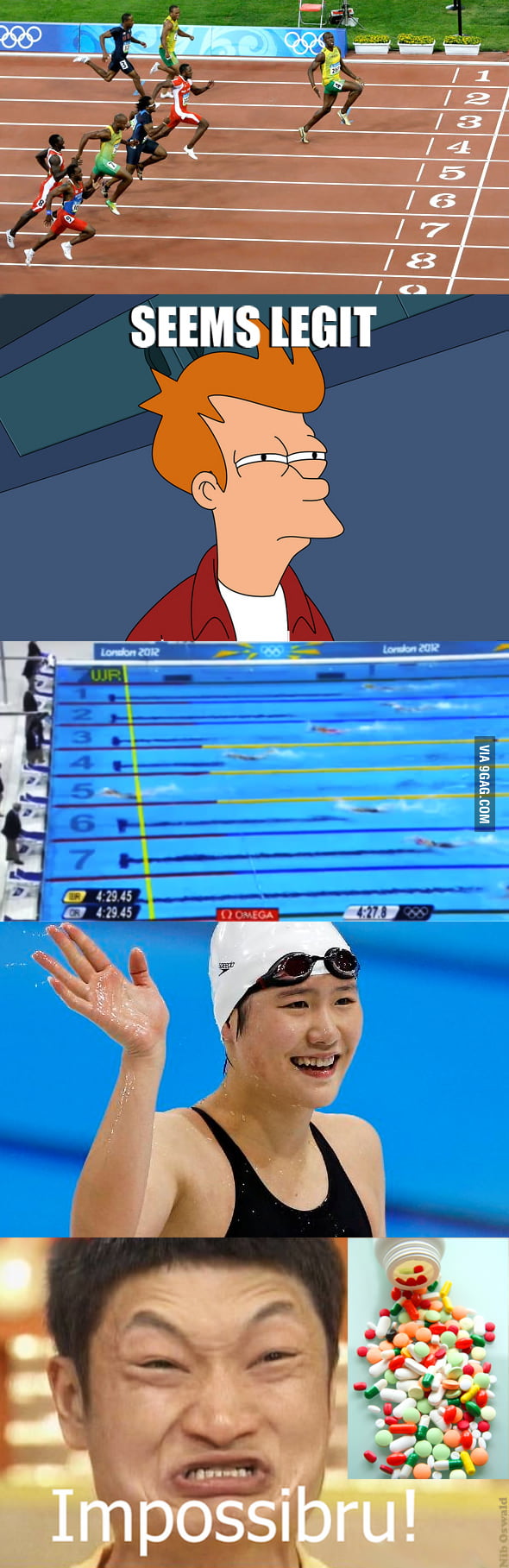 Ye Shiwen? Yeah, she won - 9GAG
