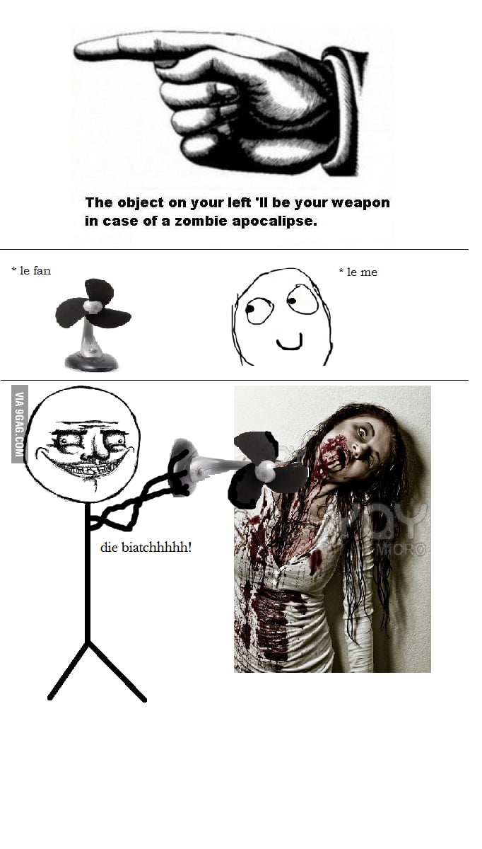 Die Zombie B*tch - 9GAG