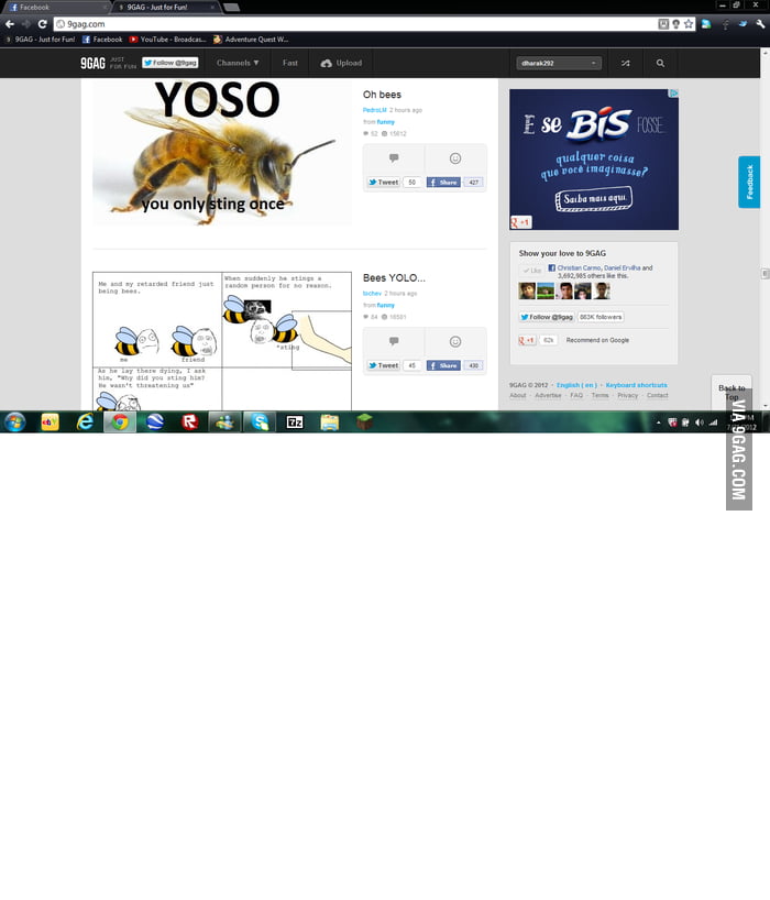 Bee WIN - 9GAG