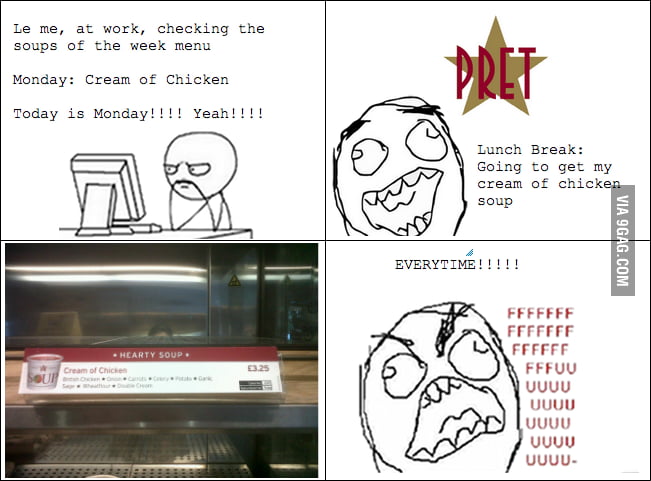Not enough cream of chicken... - 9GAG