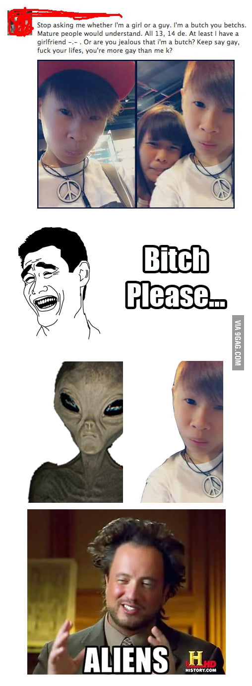 Alien kids these days... X'D - 9GAG