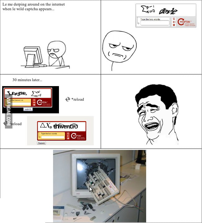Le wild captcha appears... - 9GAG