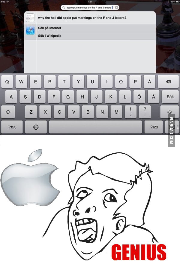 Genius Apple... - 9GAG