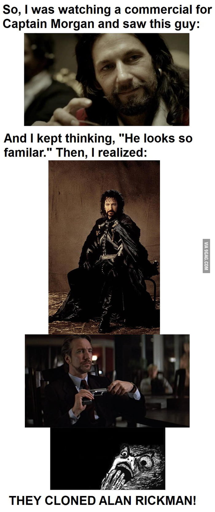 Just Captain Morgan ... wait ... - 9GAG