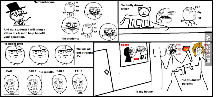 Exam Rage - 9GAG
