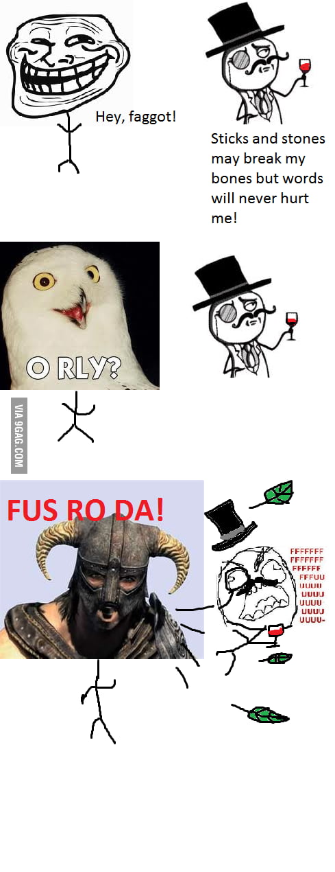 FUS RO DA! - 9GAG