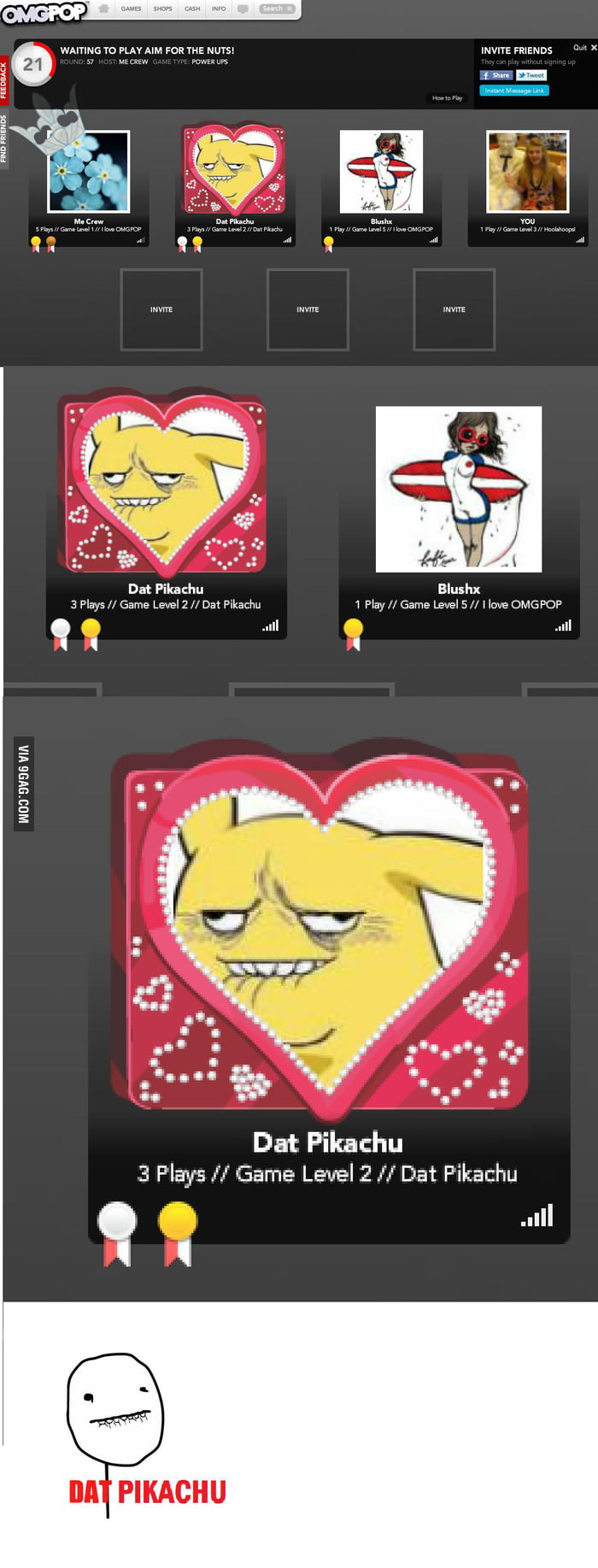Dat Pikachu - 9GAG