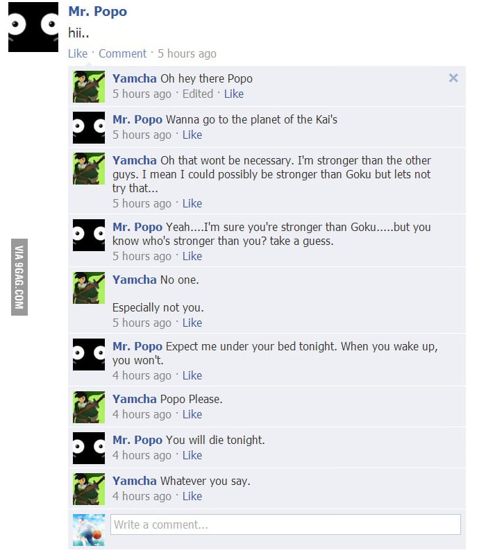 Creepy Mr.Popo! - 9GAG