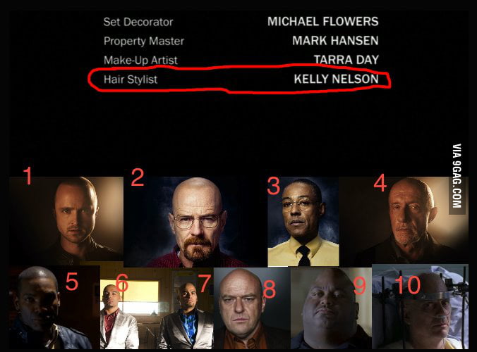 Being Hair Stylist in Breaking Bad - 9GAG