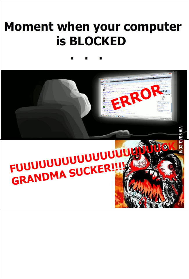 When pc block! - 9GAG