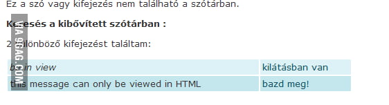 Well, a suitable translation I guess (bazd meg - f*ck you) - 9GAG