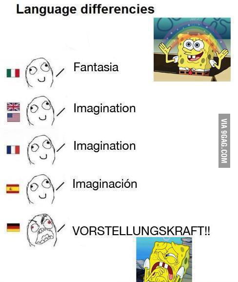 Language differences - 9GAG