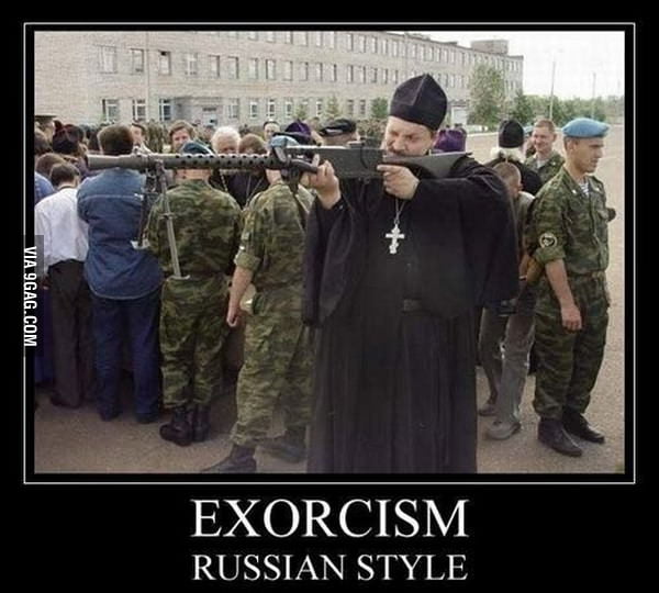 Russian exorcism - 9GAG