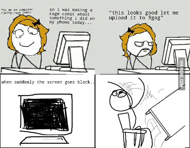 Damn You Computer, DAMN YOU! - 9GAG