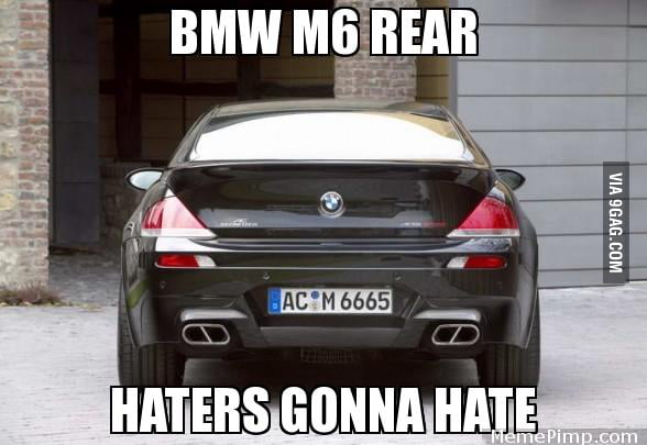 BMW M6 rear - 9GAG