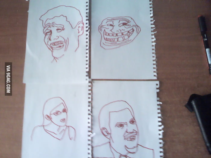Rage faces drawings - 9GAG