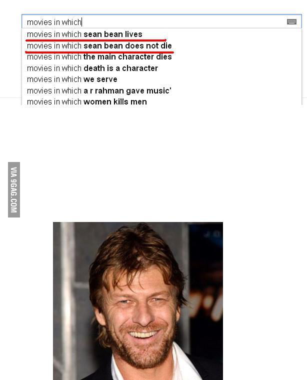 Sean Bean is amused - 9GAG