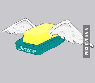 Is it a Butterfly or a Butter that flies? - 9GAG