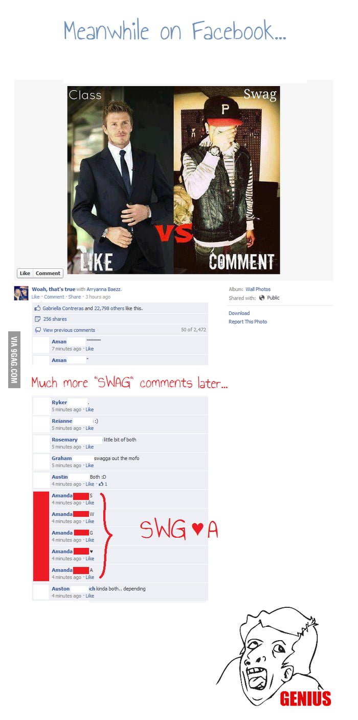 SWAG genius - 9GAG