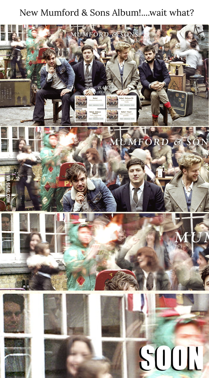 New Mumford and Sons Album! Sooon.. - 9GAG