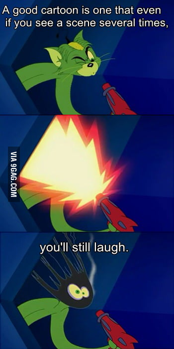 Example of good cartoons. - 9GAG