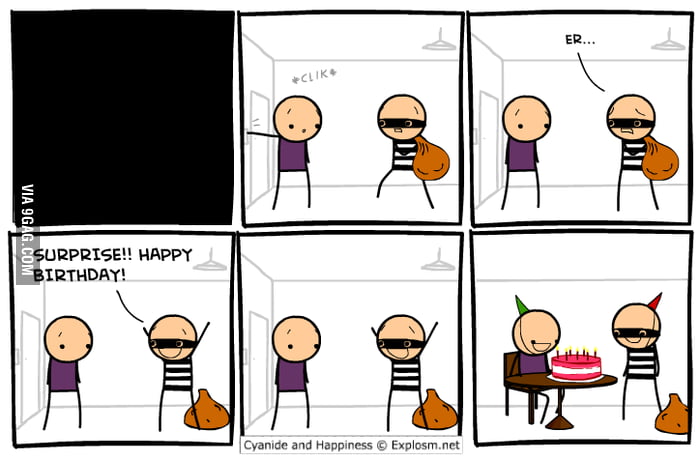 Erhm... Happy Birthday! - 9GAG