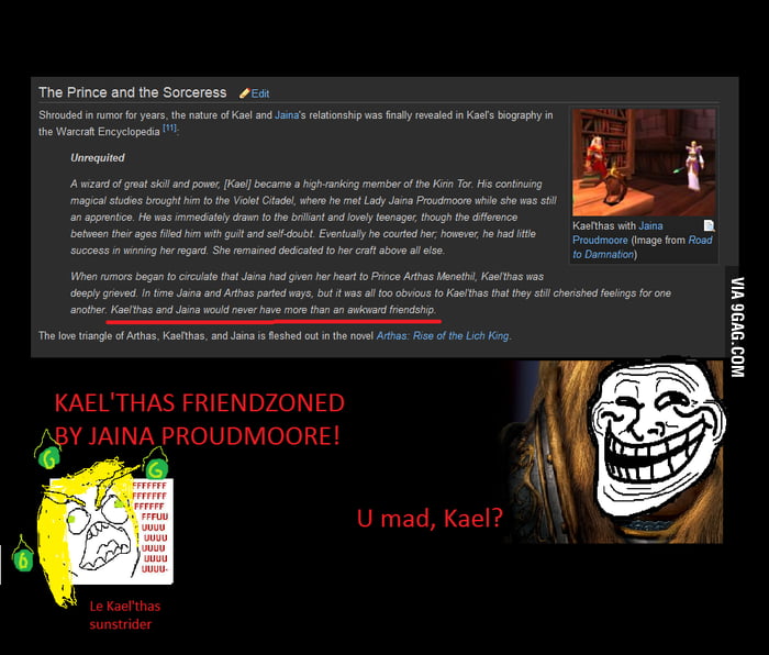 Kael'thas Friendzoned! - 9GAG