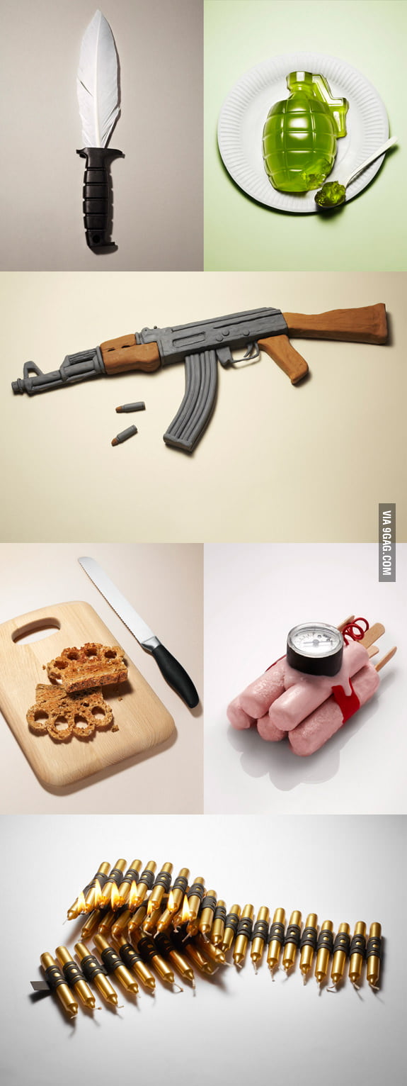 Make stuff not war - 9GAG