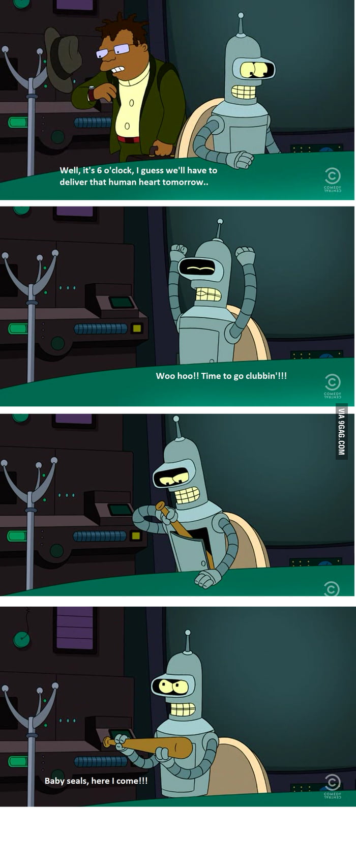 Bender Going Clubbing! - 9GAG