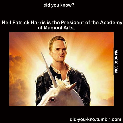 You can't be as cool as NPH - 9GAG