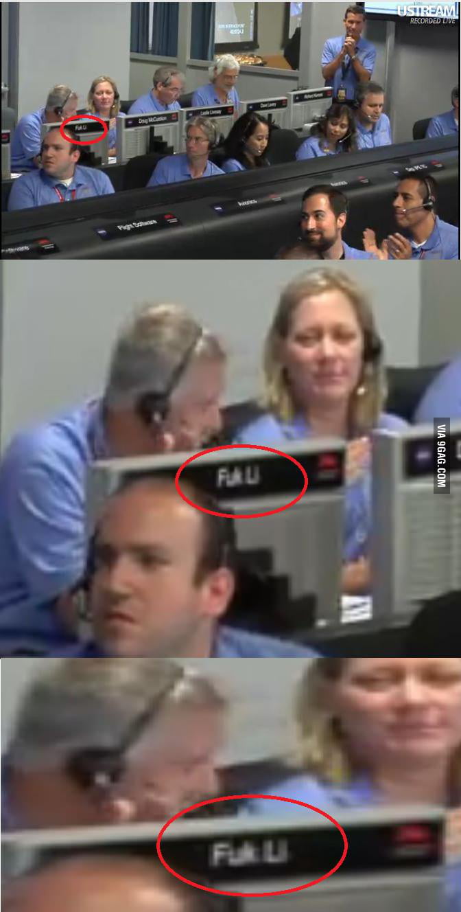 Fuk U too, NASA - 9GAG