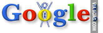 First Google Doodle EVER! - 9GAG