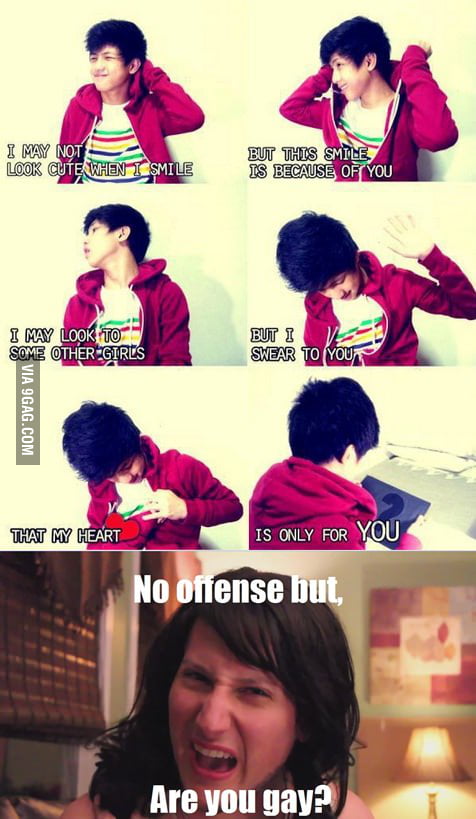 Totally gay.. - 9GAG