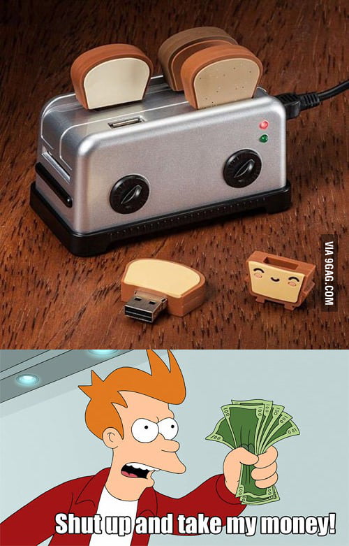 Toaster USB - 9GAG