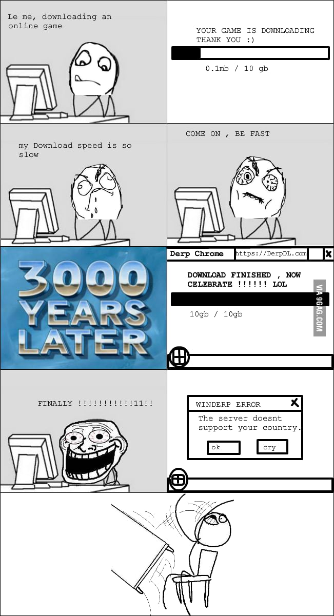 Server rage - 9GAG