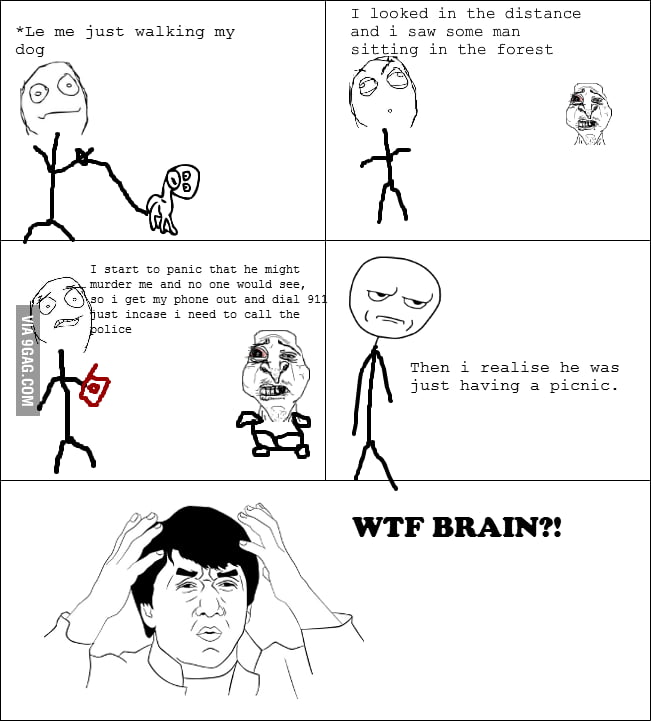 WTF BRAIN - 9GAG