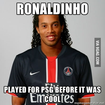 Hipster ronaldinho - 9GAG