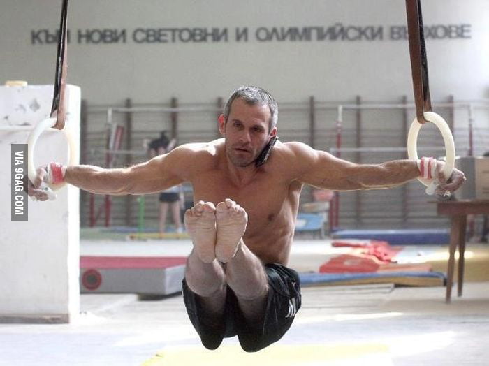 Legendary Bulgarian Gymnast Yordan Yovchev - 9GAG