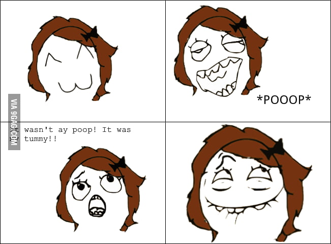 Girl Poop - 9GAG