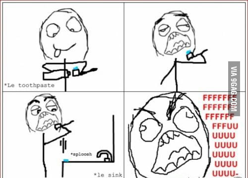 Toothpaste Rage - 9GAG