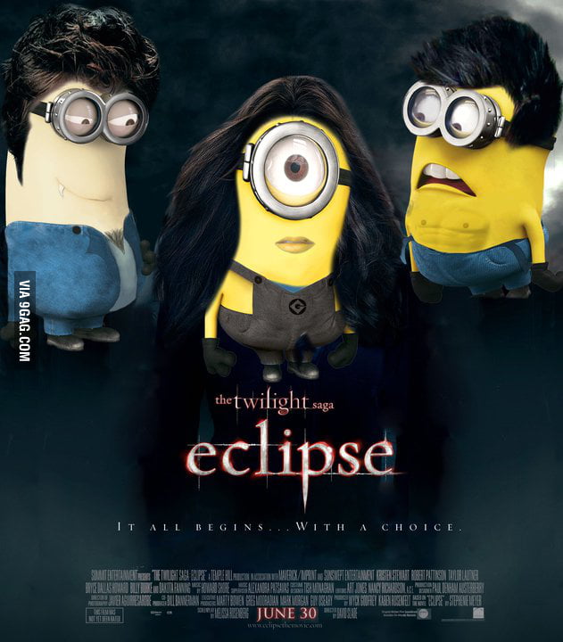 Minions now in eclipse - 9GAG
